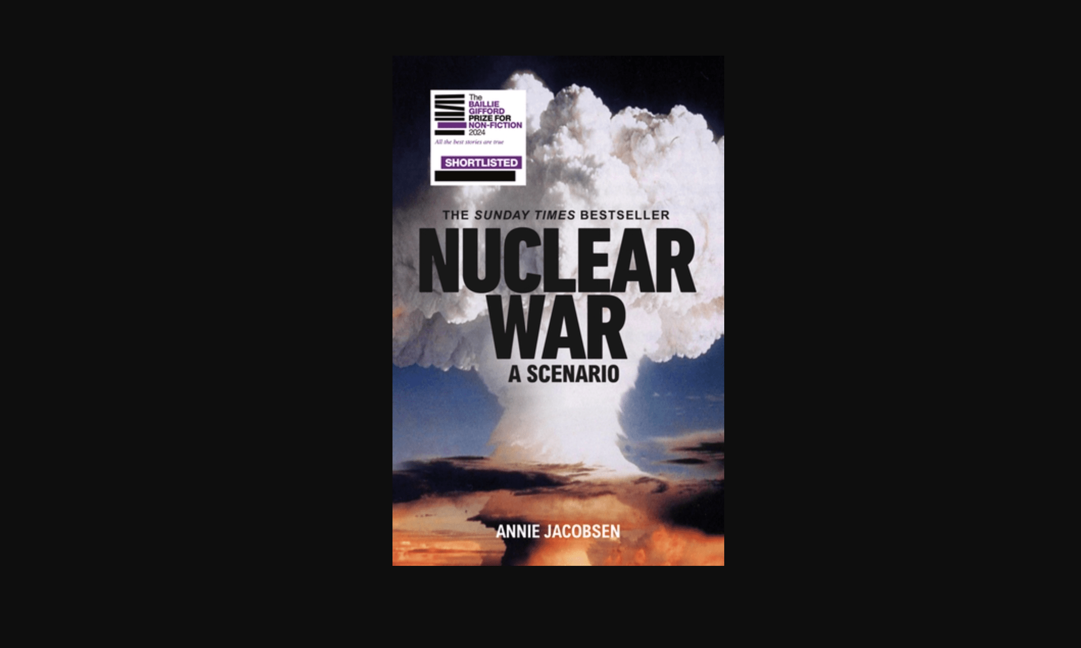 Bunker Books: Annie Jacobsen’s Nuclear War: A Scenario - Nordic Defence ...