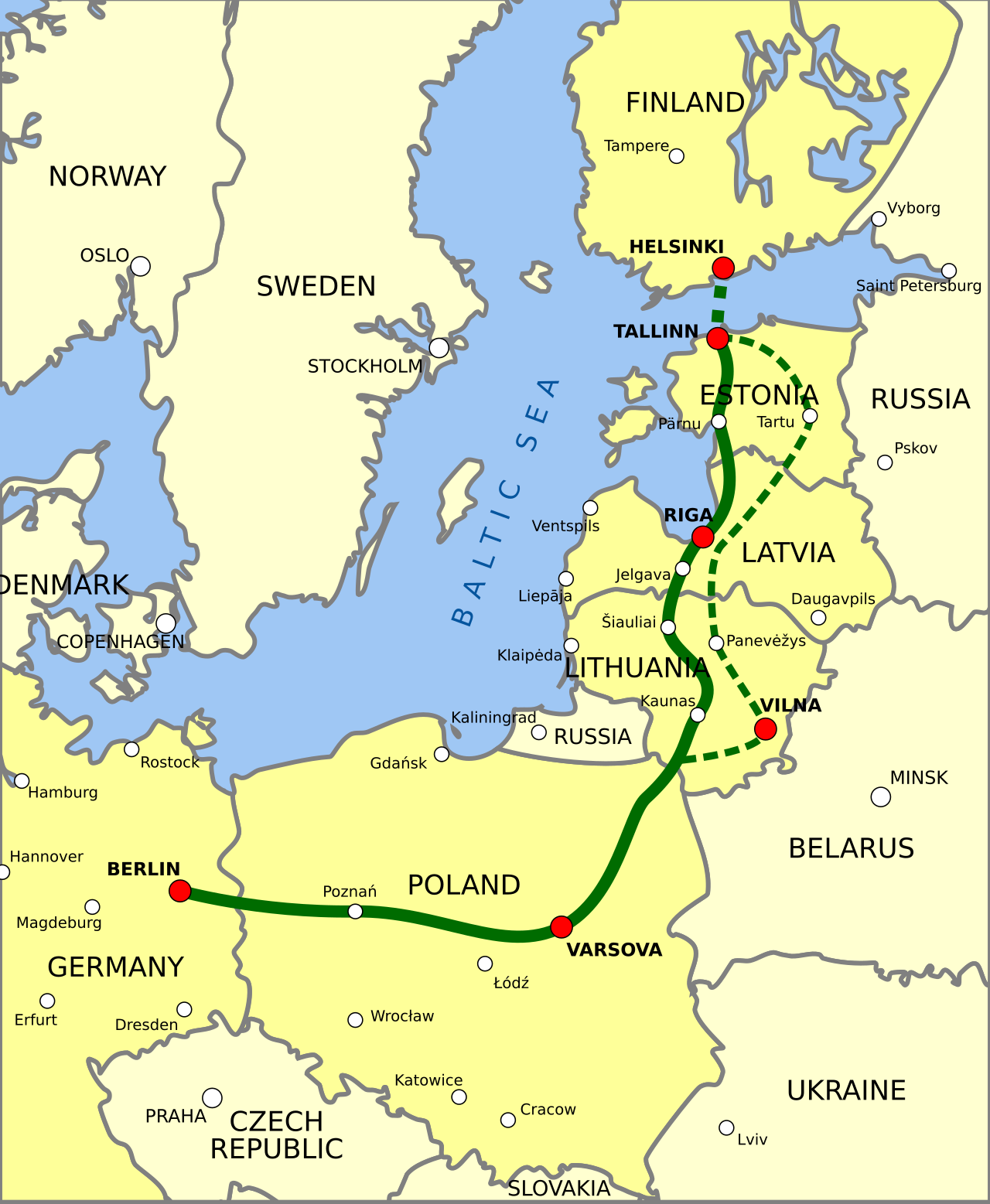 Breaking with the Russian Gauge – Baltic States Set to Remove Old Rails ...